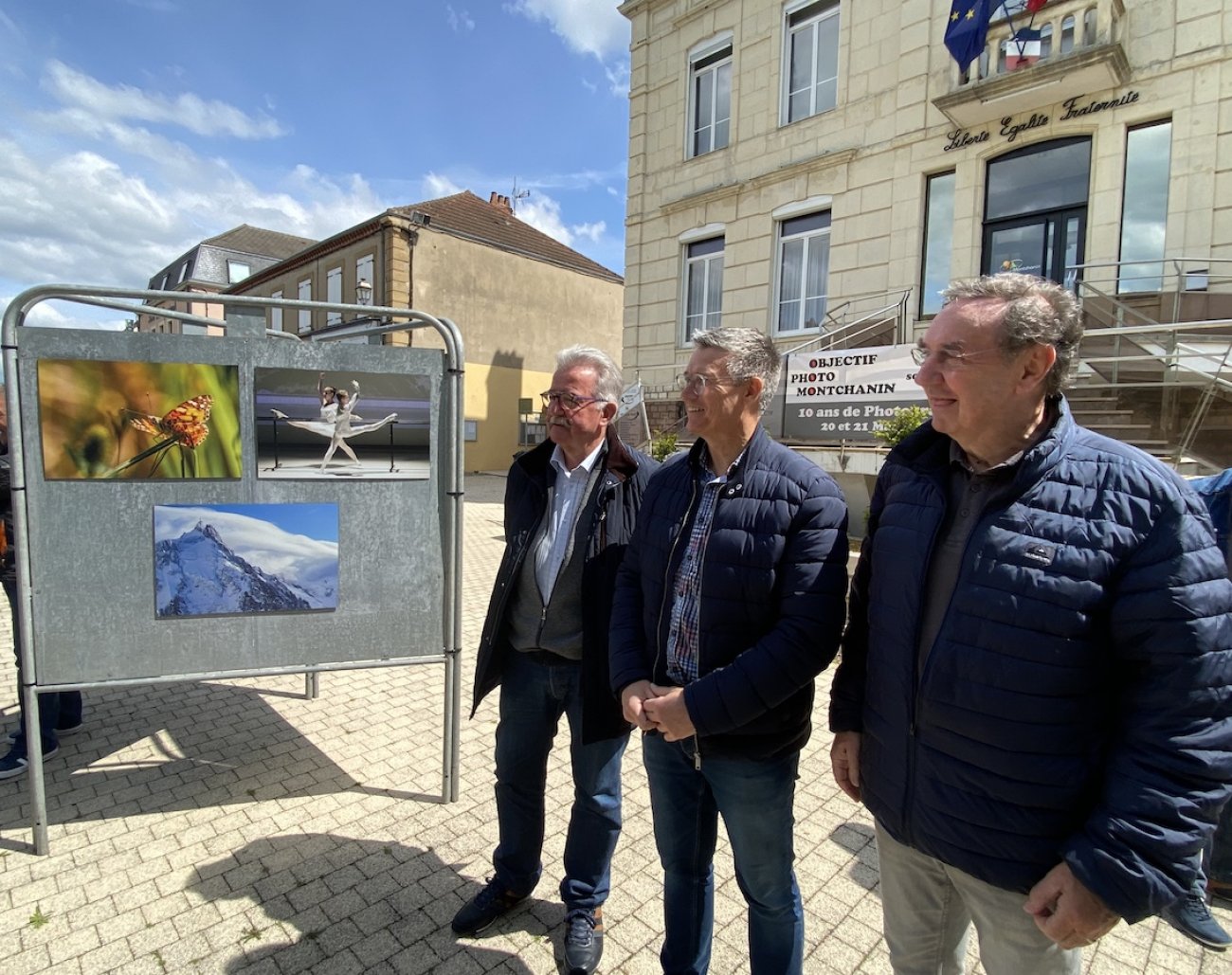 MONTCHANIN : 'exposition extérieure d'Objectif Photo est lancée ...