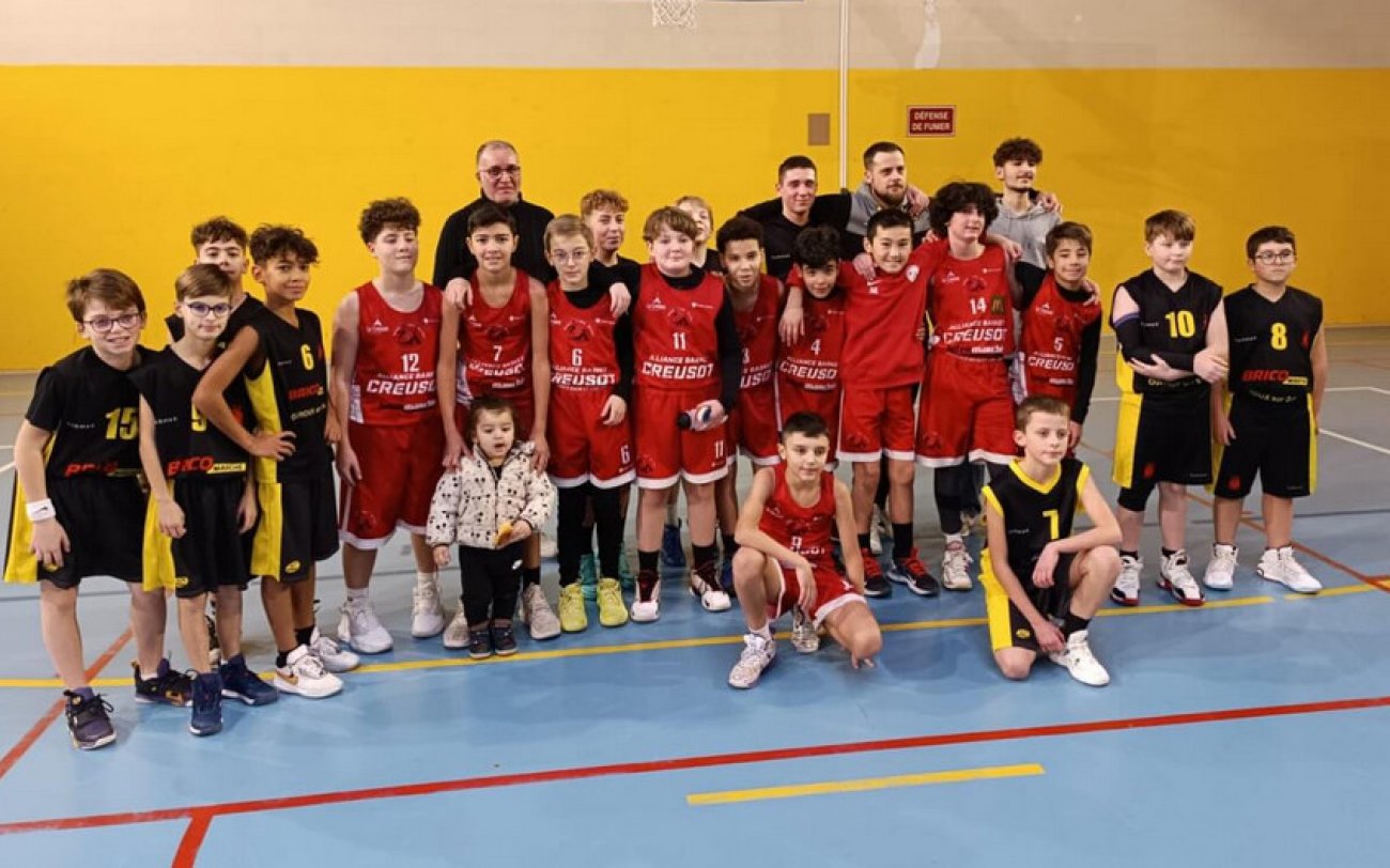 BASKET : 6 victoires pour l'A.B.Creusot avec une double mention pour les U13 - Creusot Infos